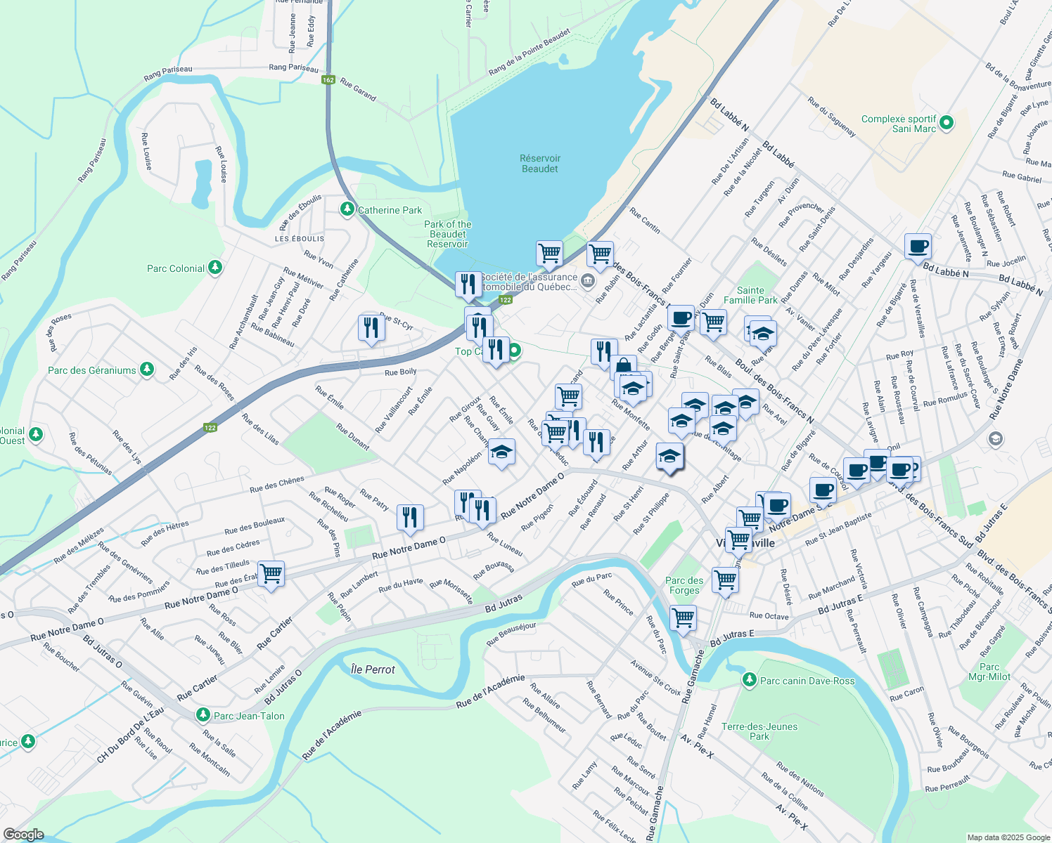 32 Rue de L'aqueduc, Victoriaville QC - Walk Score