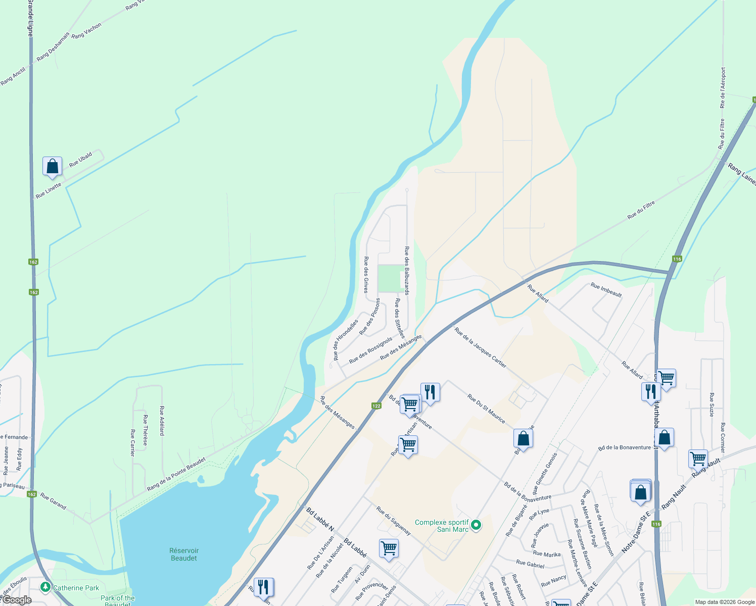 899 Rue des Pinsons, Victoriaville QC - Walk Score