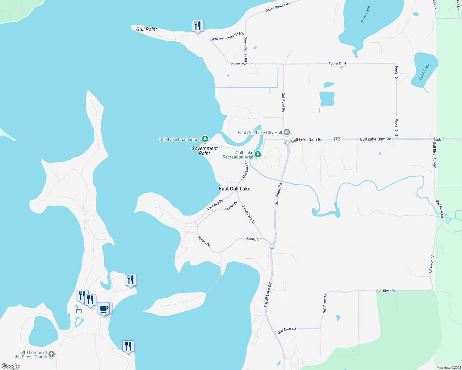 10945 East Gull Lake Drive, Brainerd MN - Walk Score