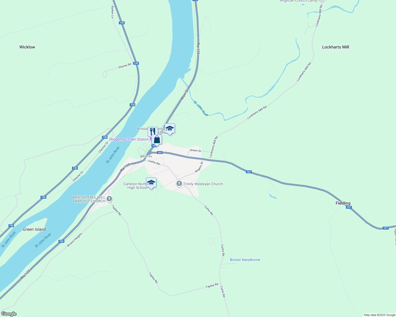 4685 Juniper Road, Florenceville-Bristol NB - Walk Score