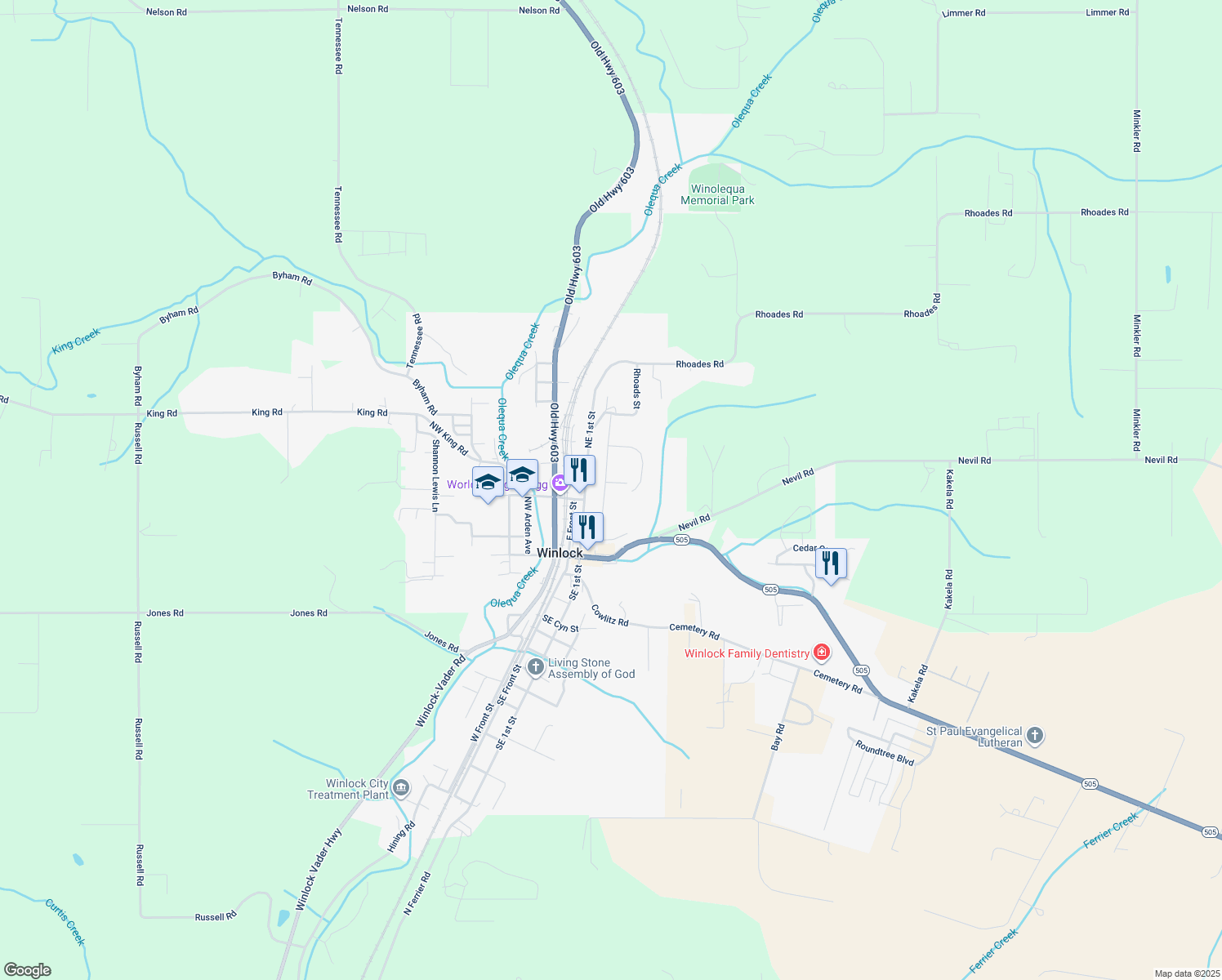 506 Northeast 2nd Street, Winlock WA - Walk Score