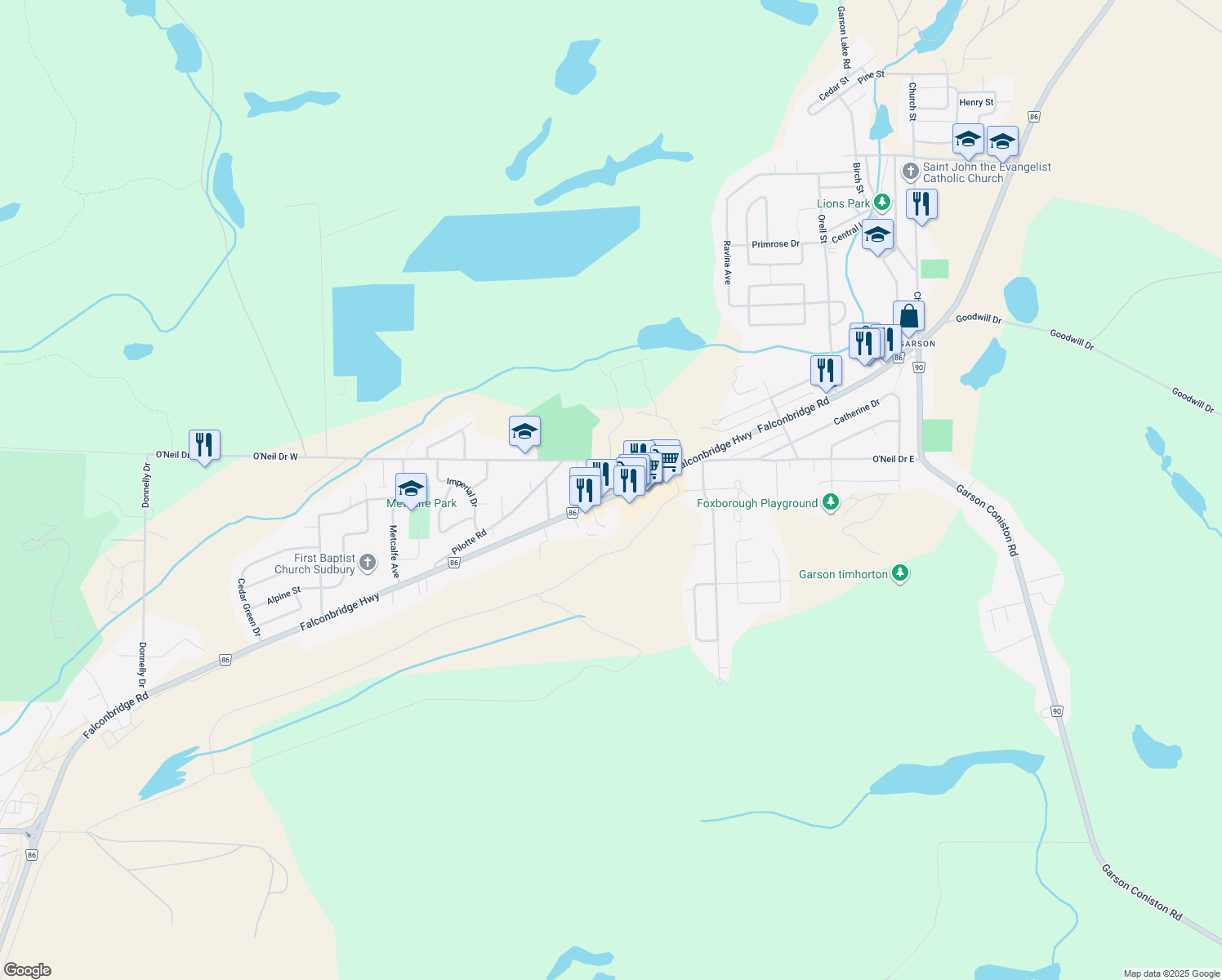 3025 Falconbridge Highway, Sudbury ON - Walk Score