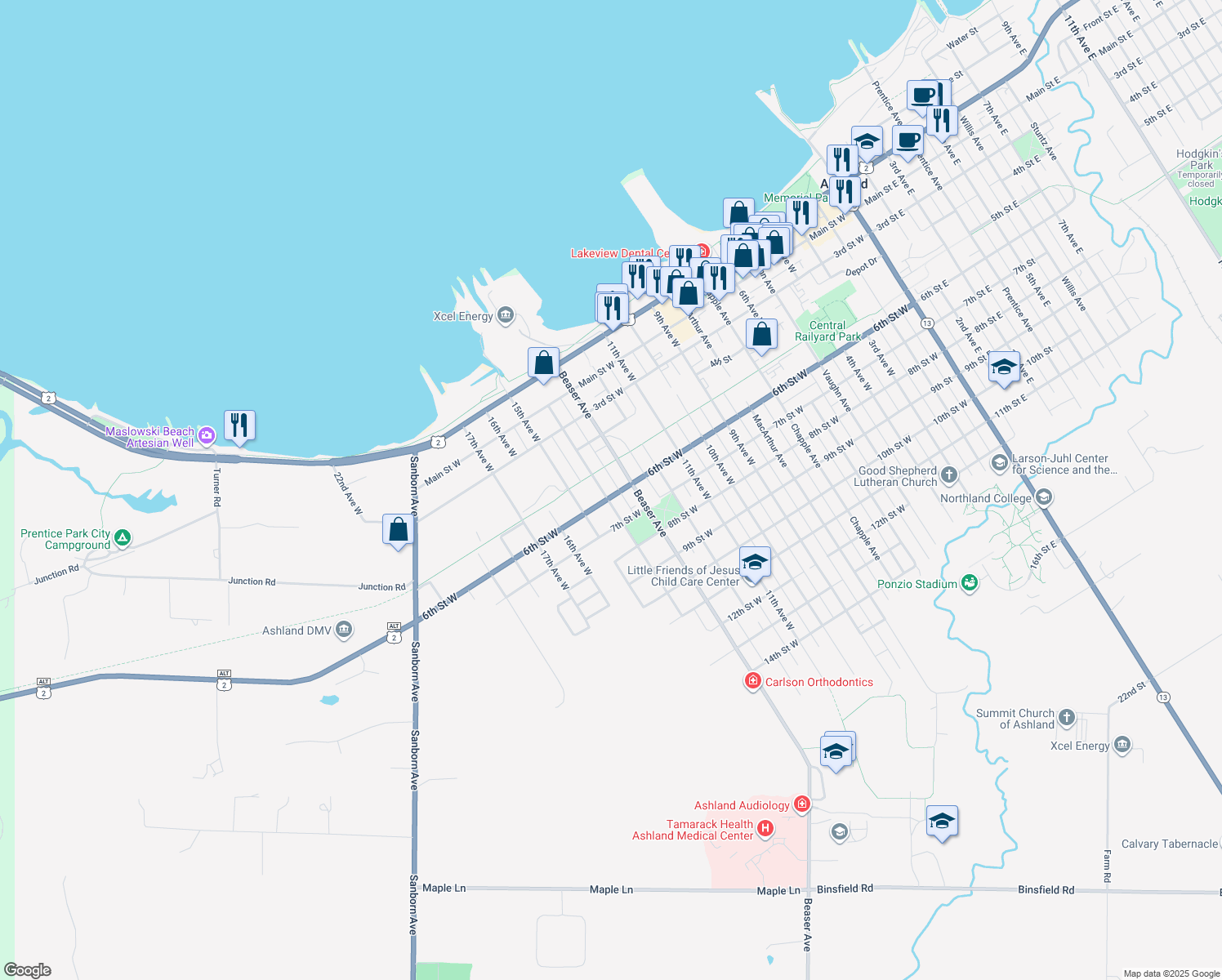 1323 6th Street West, Ashland WI - Walk Score