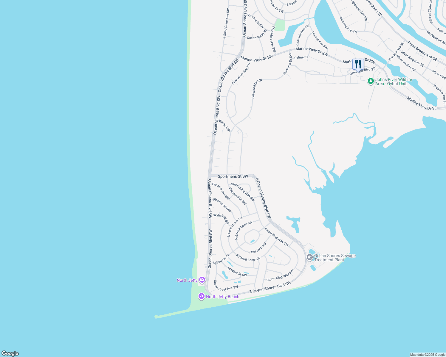 471 Sportsman Street Southwest, Ocean Shores WA - Walk Score