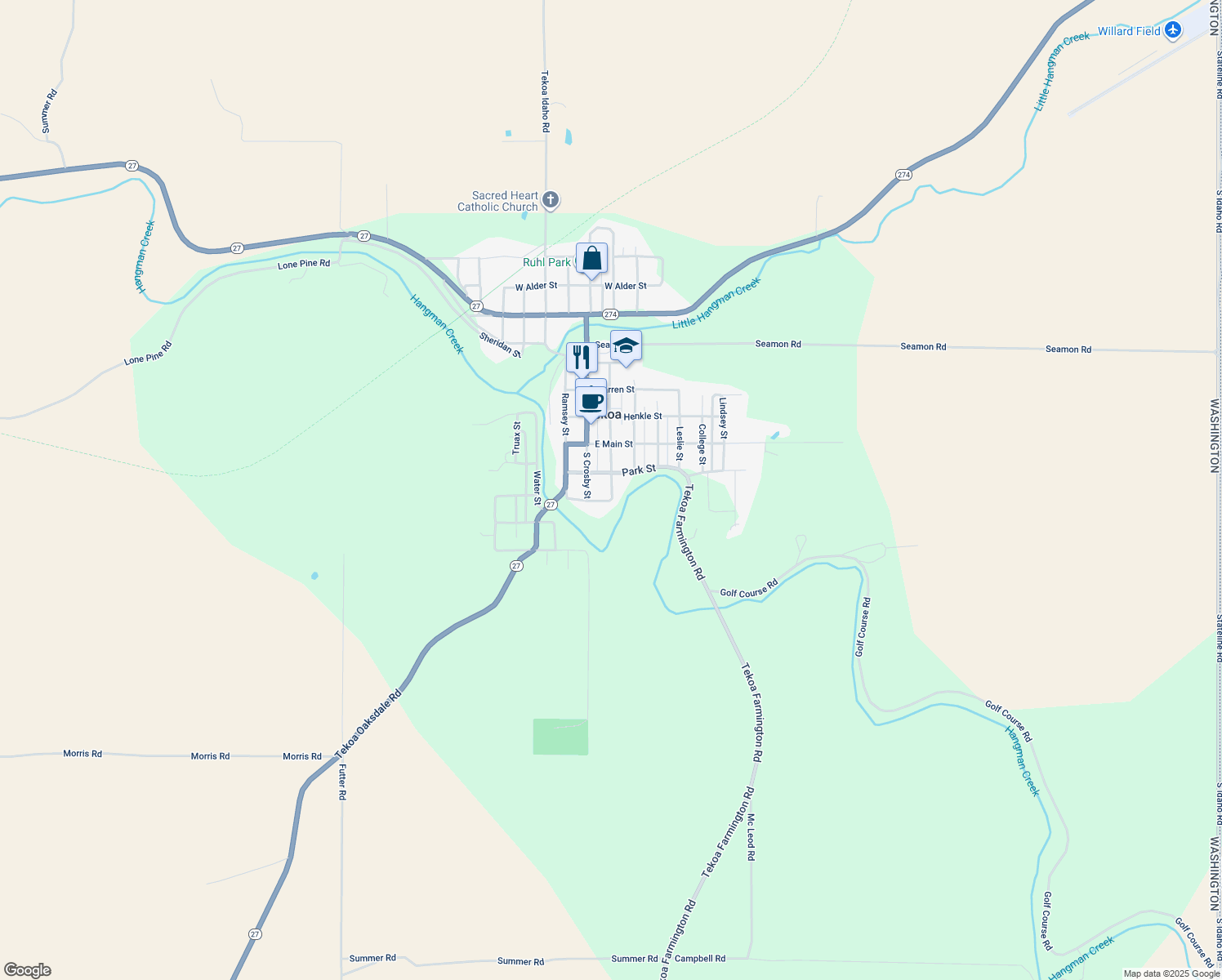 203 South Broadway Street, Tekoa WA - Walk Score
