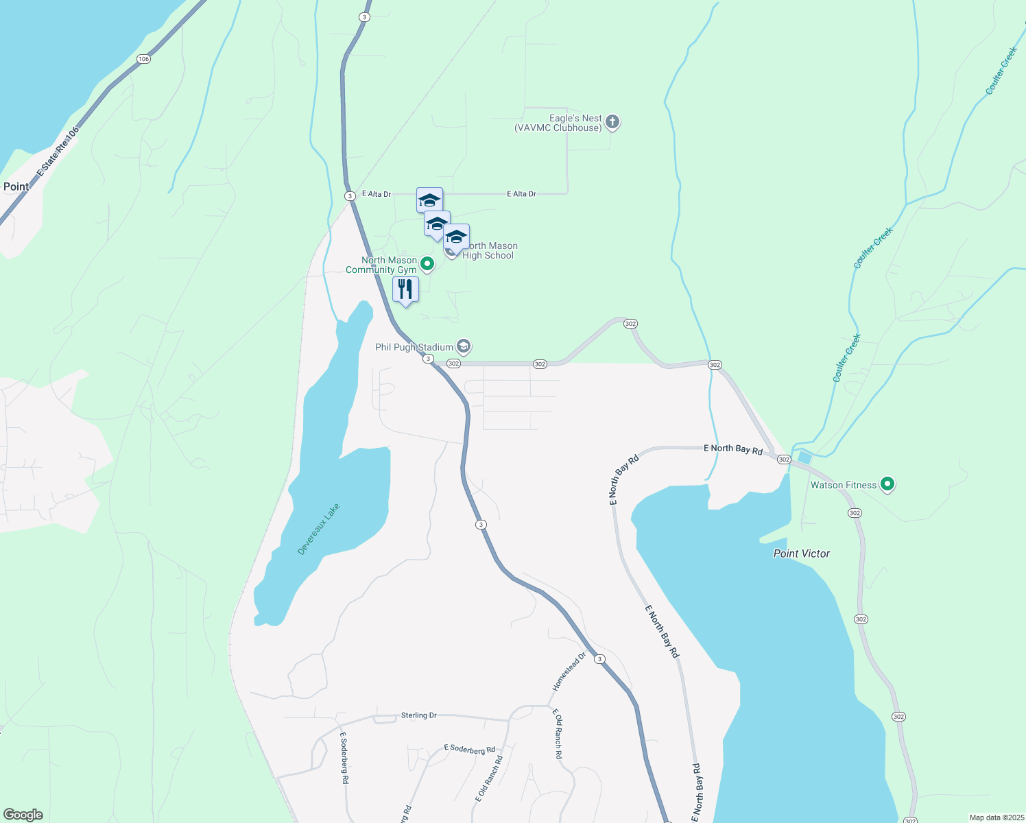 80 East Cardinal Court, Allyn-Grapeview WA - Walk Score