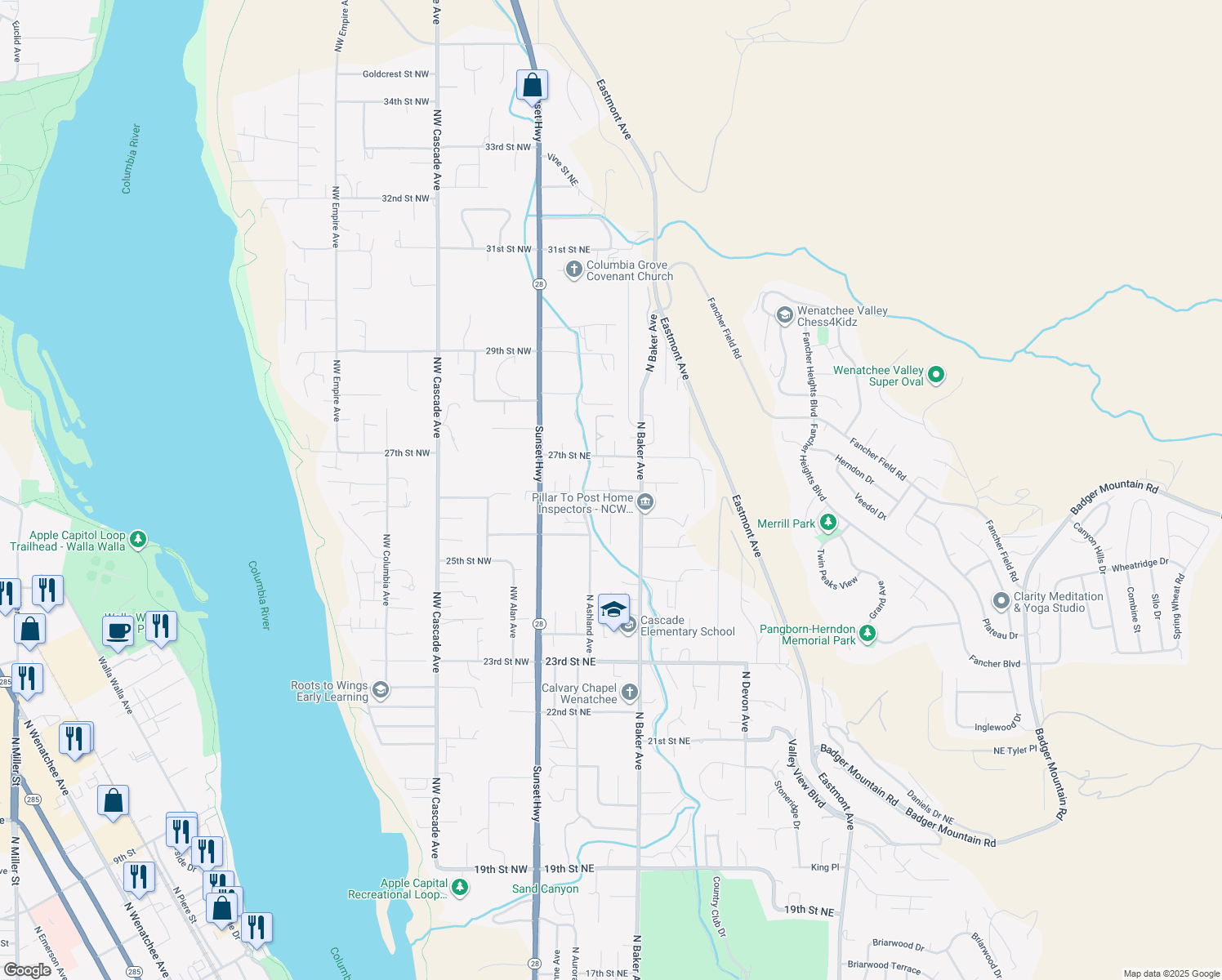 26th Street Northeast, East Wenatchee WA - Walk Score