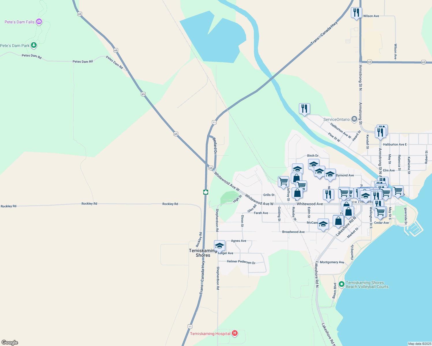 Ontario 65, Timiskaming District ON - Walk Score