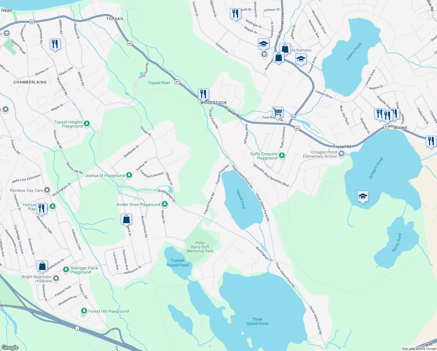 112 Topsail Pond Road, Paradise NL - Walk Score