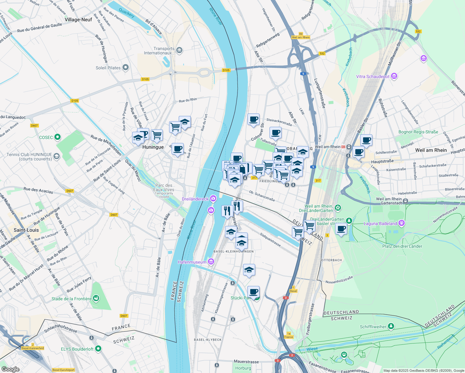 435 Hauptstraße, Weil am Rhein BW - Walk Score