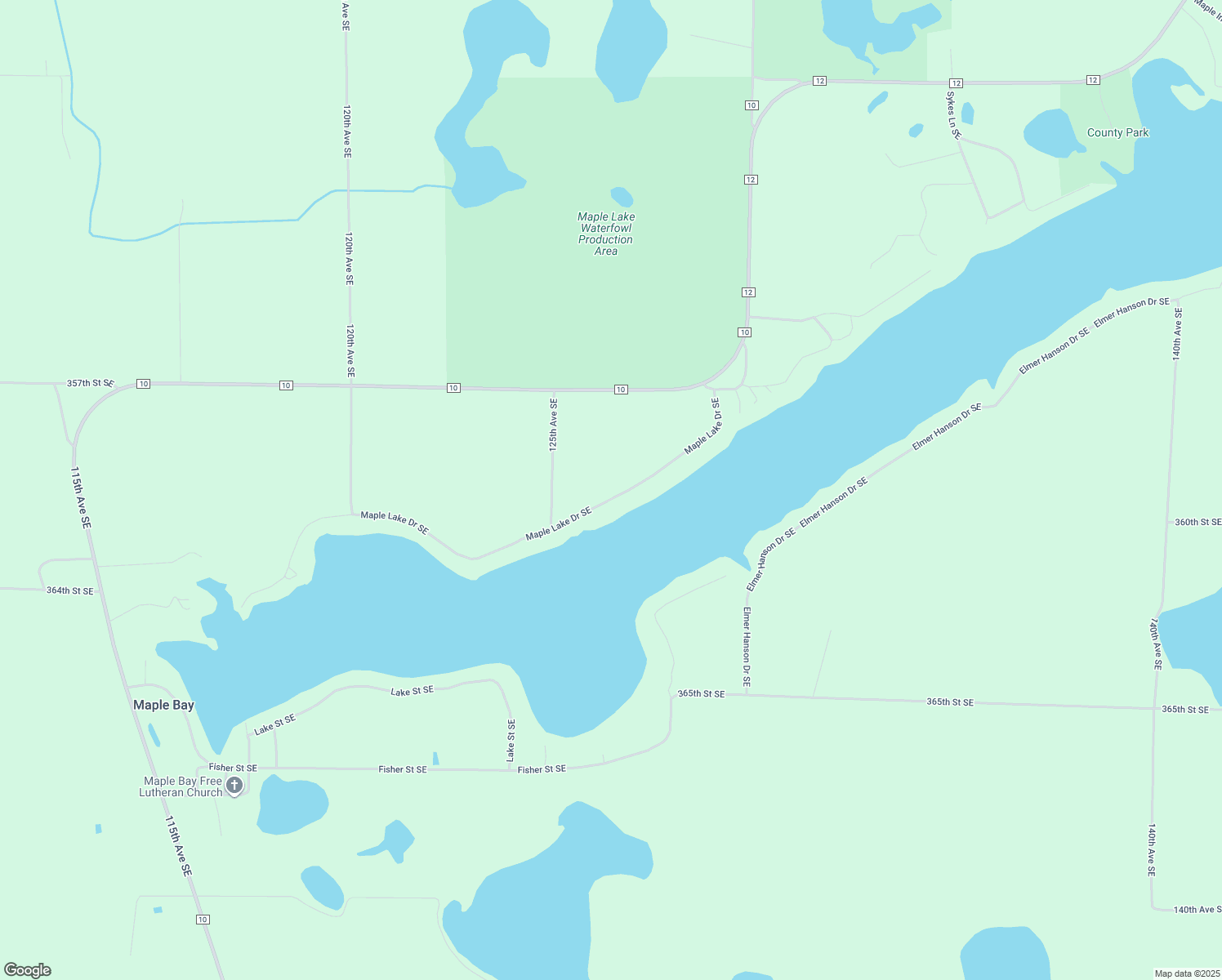 12654 Maple Lake Drive Southeast, Mentor MN - Walk Score