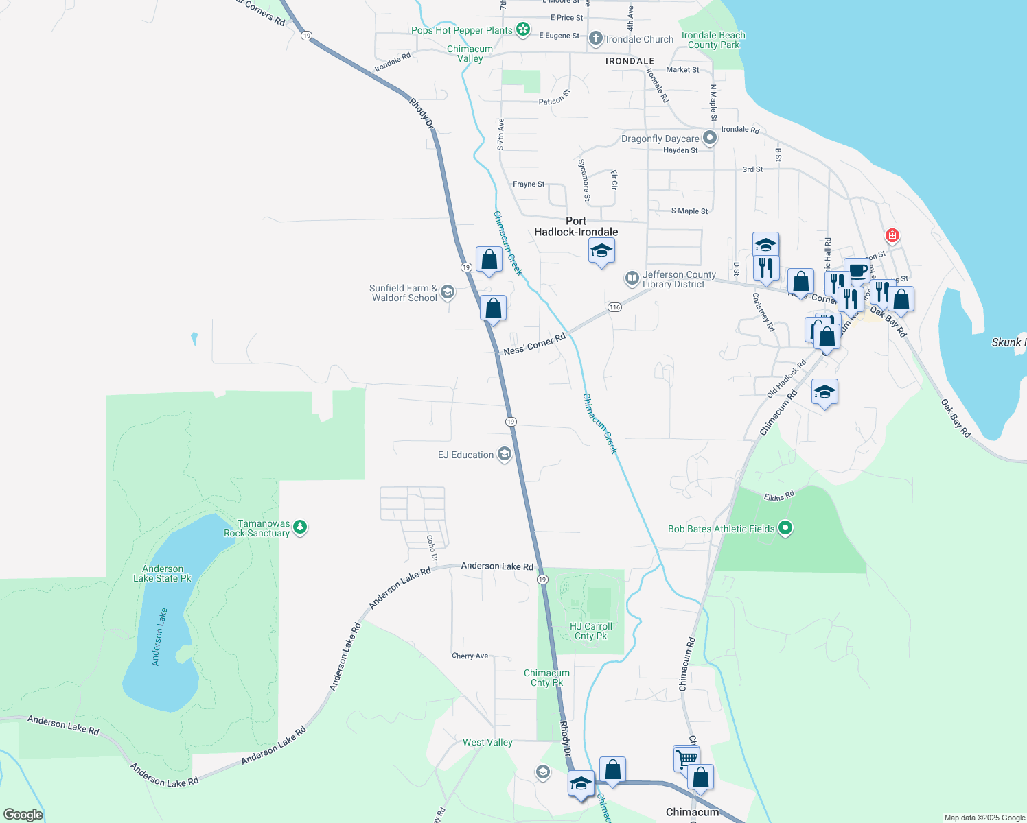 10532 Rhody Drive, Port Hadlock-Irondale WA - Walk Score