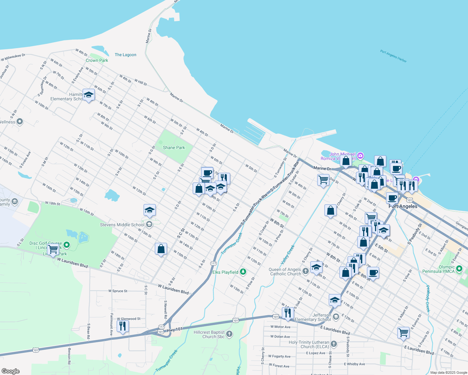 828 West 7th Street, Port Angeles WA - Walk Score