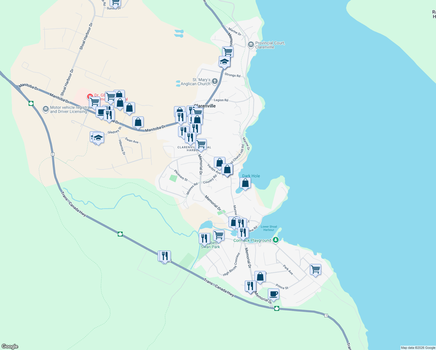 9 Country Road, Clarenville NL - Walk Score