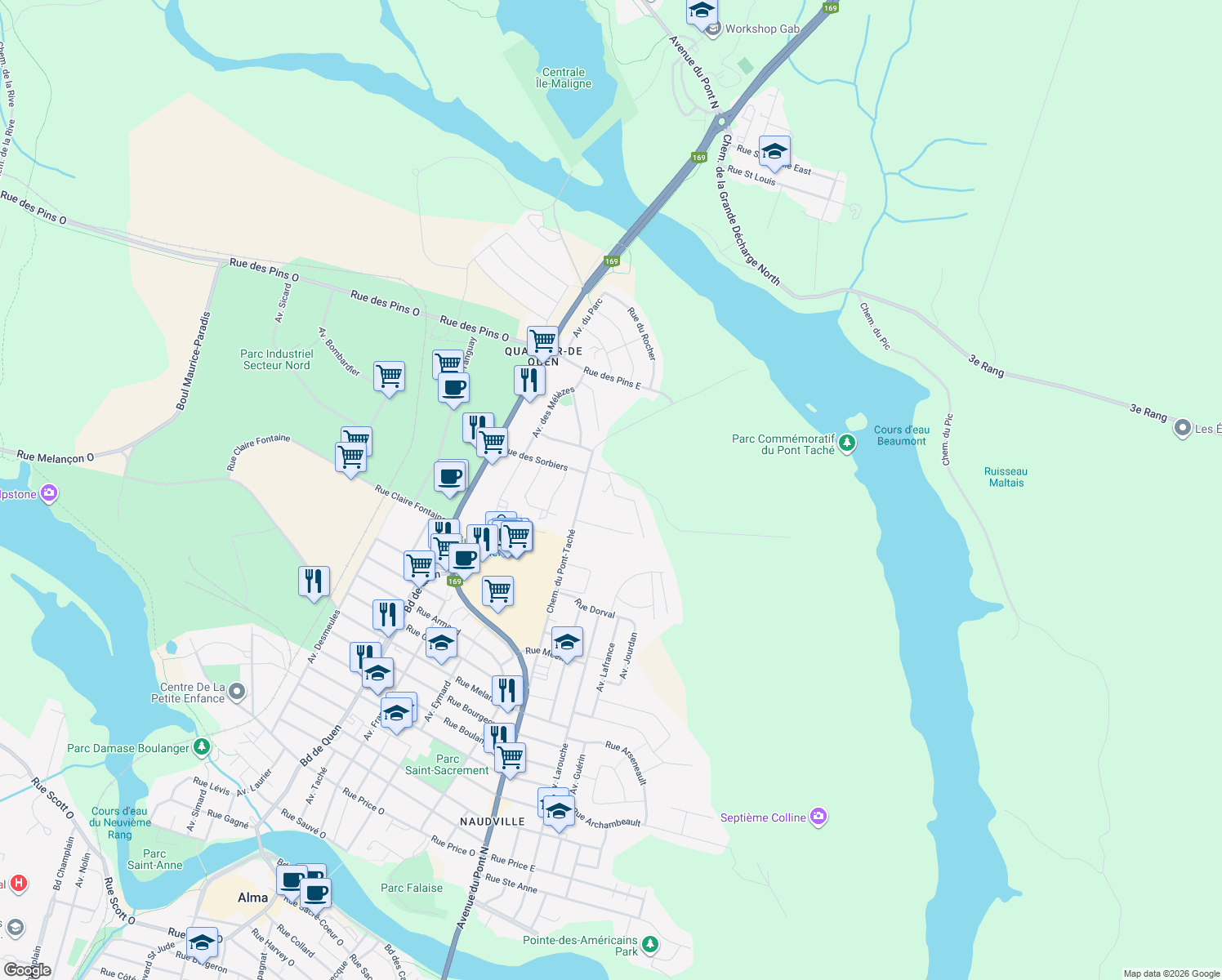 926 Avenue Boréale, Alma QC - Walk Score