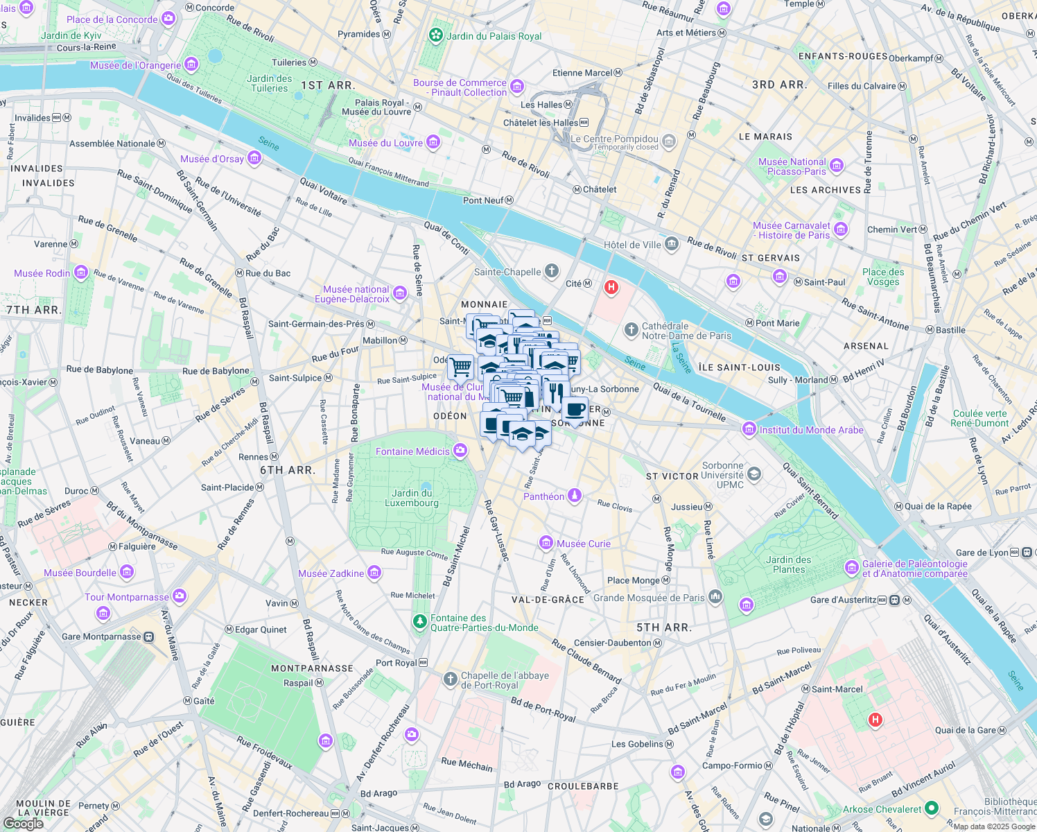 6 Rue Champollion, Paris IdF - Walk Score