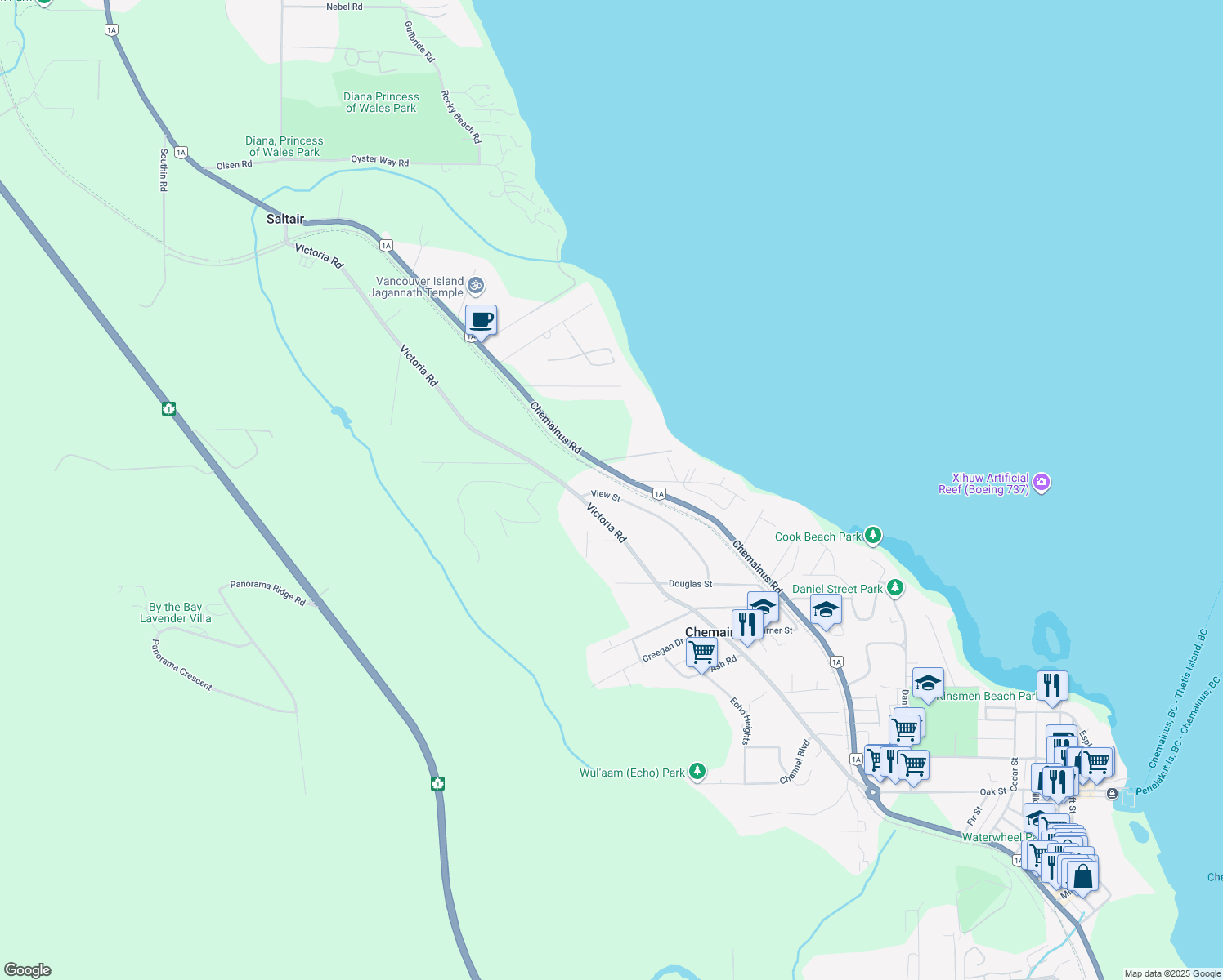 10337 Chemainus Road, North Cowichan BC - Walk Score