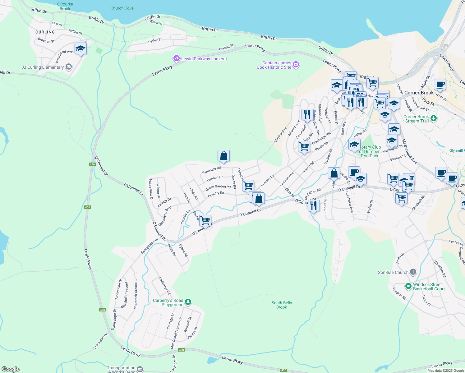 7 Oakes Road, Corner Brook NL - Walk Score