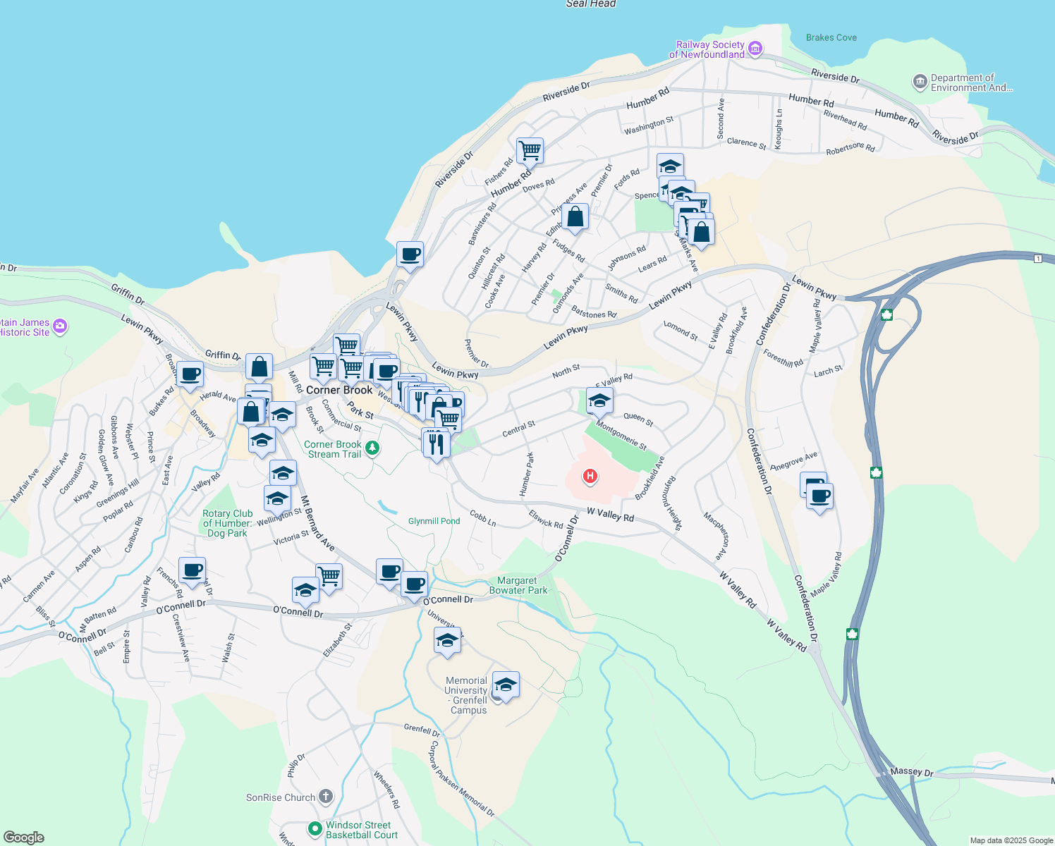 49 Central Street, Corner Brook NL - Walk Score