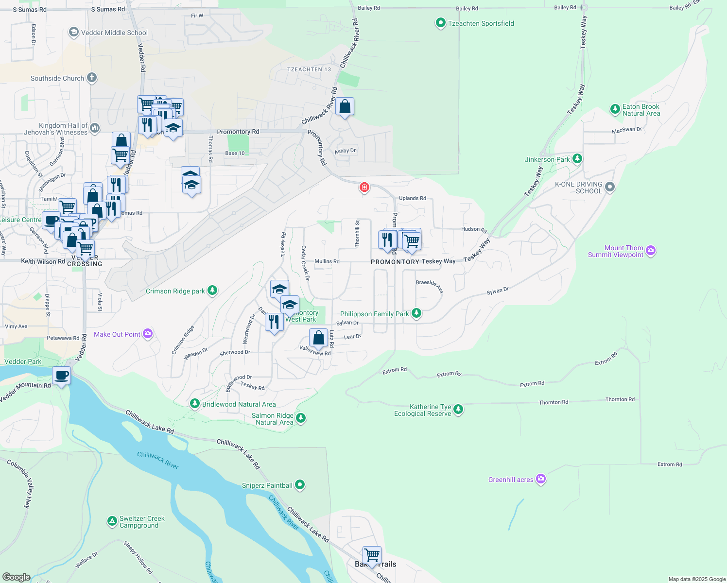 46506 Armstrong Place, Chilliwack BC - Walk Score
