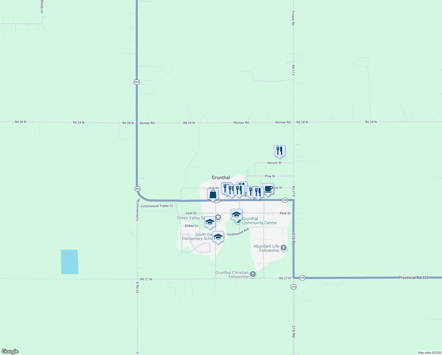 Grunthal MB - Walk Score