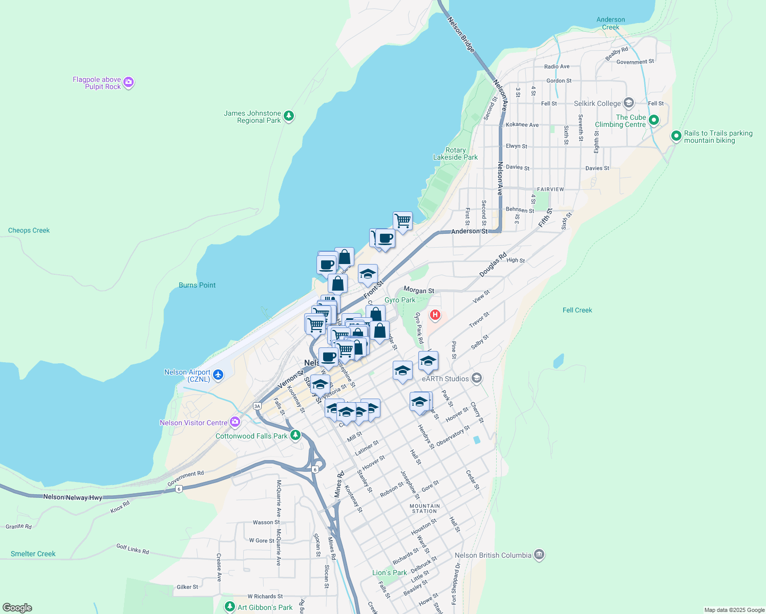 911 Edgewood Avenue, Nelson BC - Walk Score