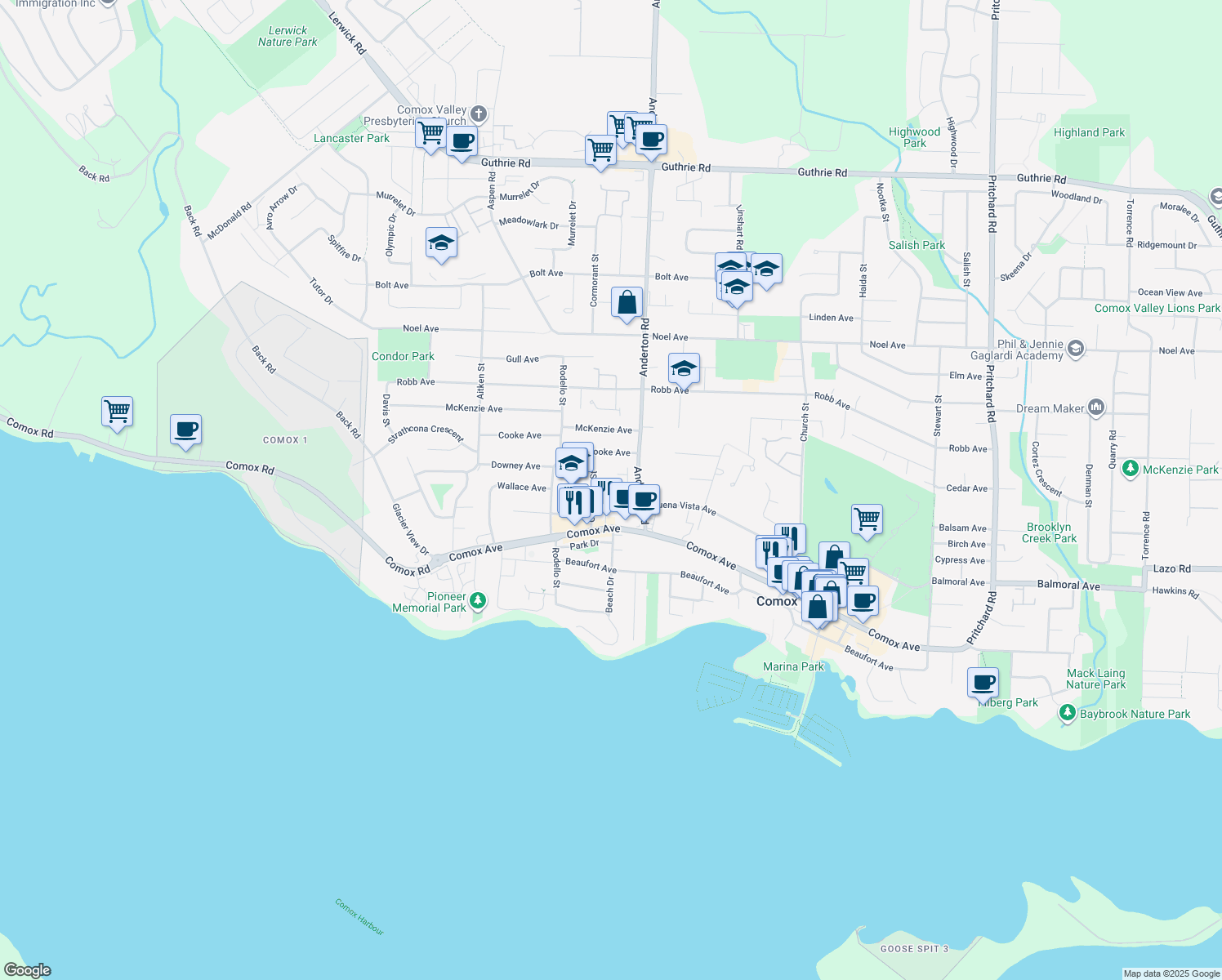 2030 Wallace Avenue, Comox BC - Walk Score