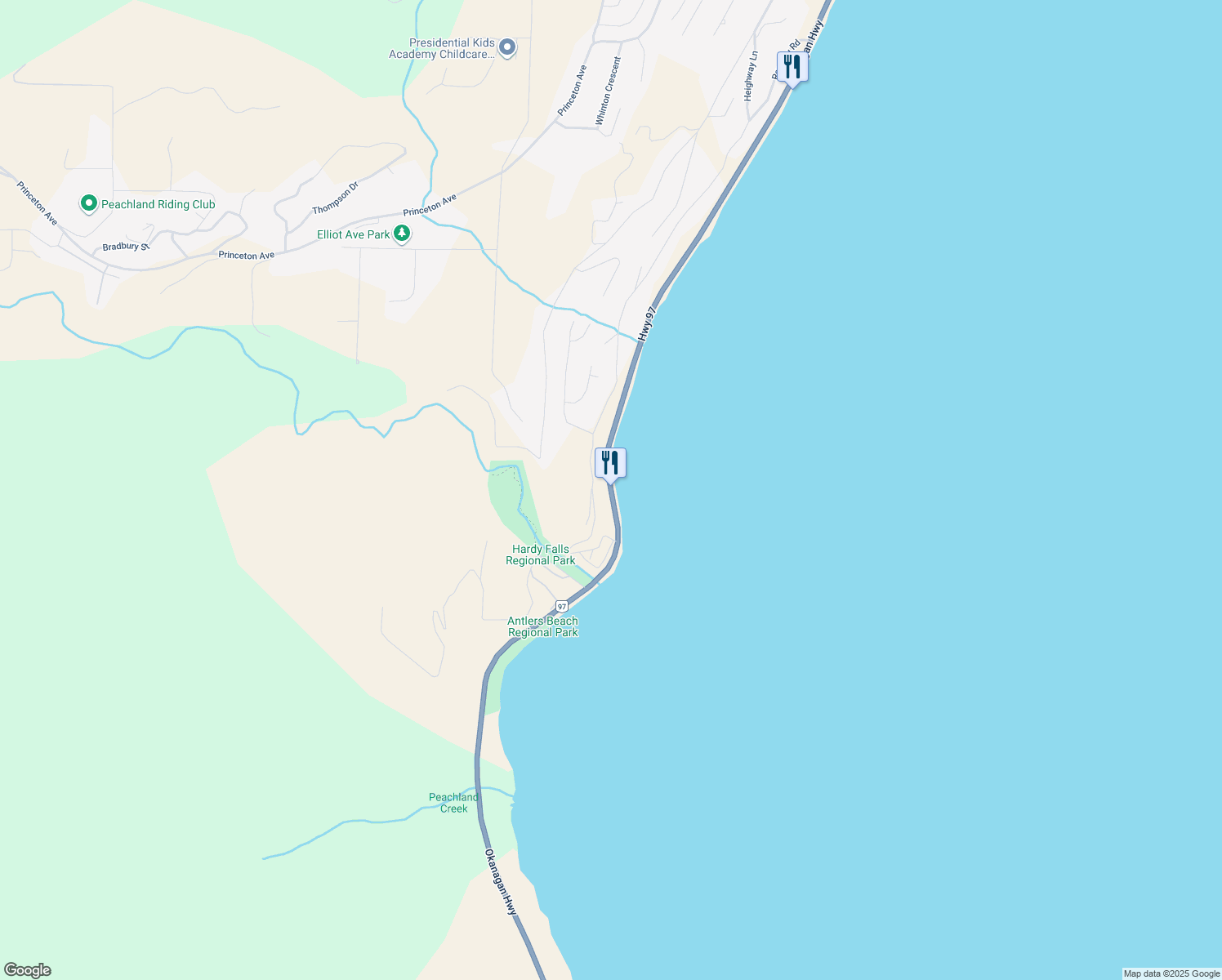 5948 British Columbia 97, Peachland BC - Walk Score