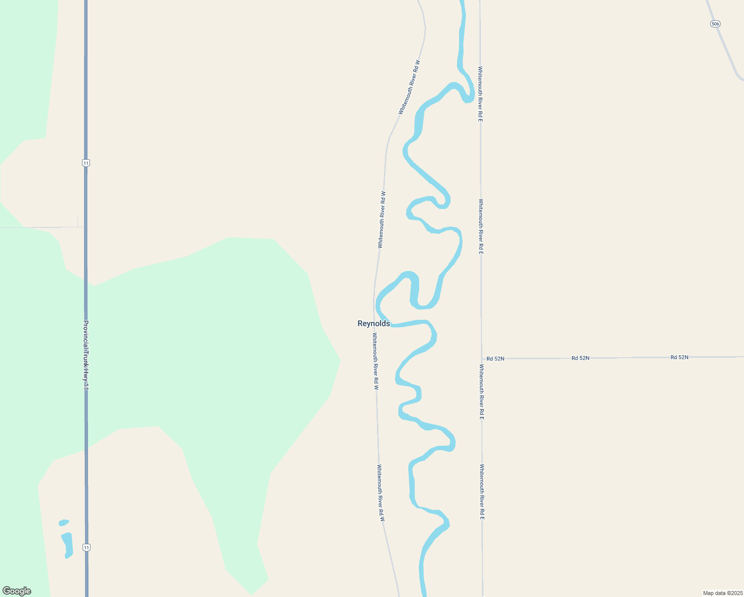 Whitemouth River Road West, Hadashville MB - Walk Score