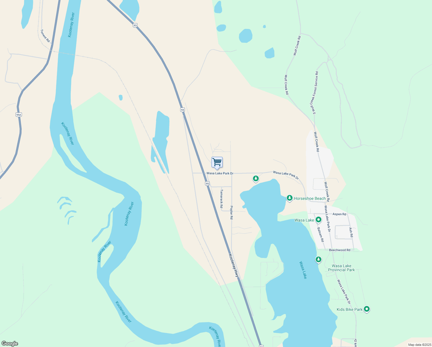 6112 Wasa Lake Park Drive, Wasa BC - Walk Score