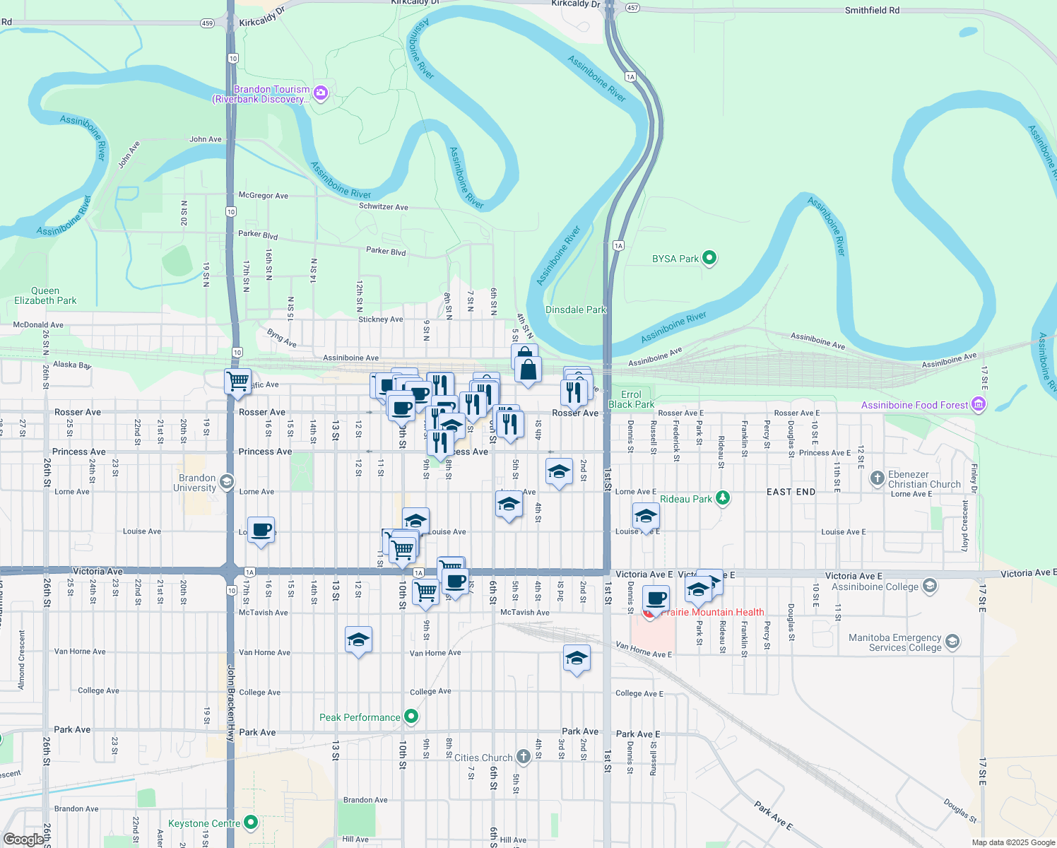 116 4 Street, Brandon MB - Walk Score