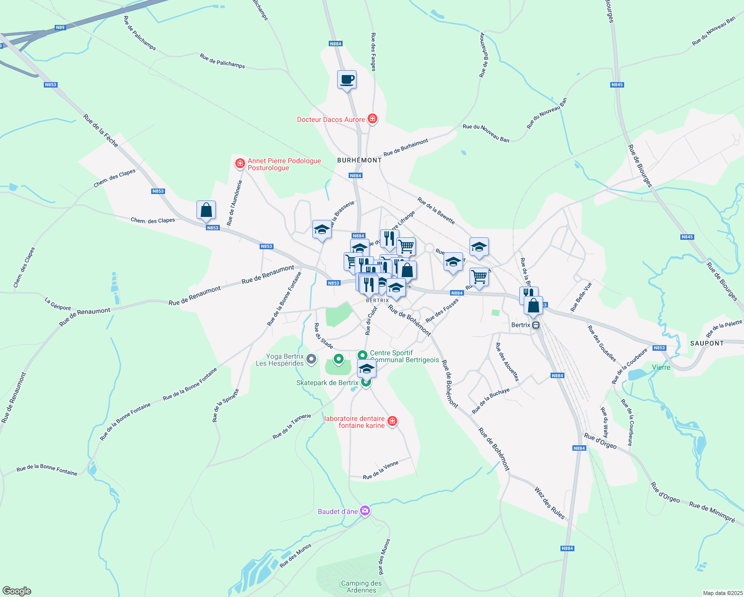 Allée du Cimetière, Bertrix Walloon Region - Walk Score