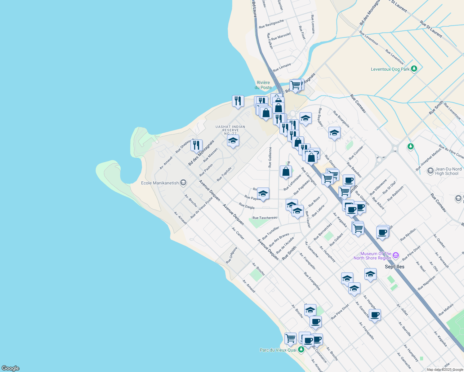 48 Rue Papineau, Sept-Iles QC - Walk Score