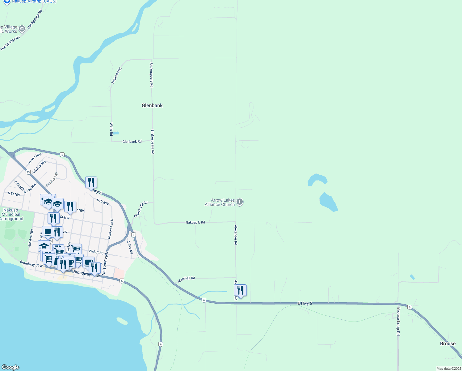 380 Alexander Road, Nakusp BC - Walk Score