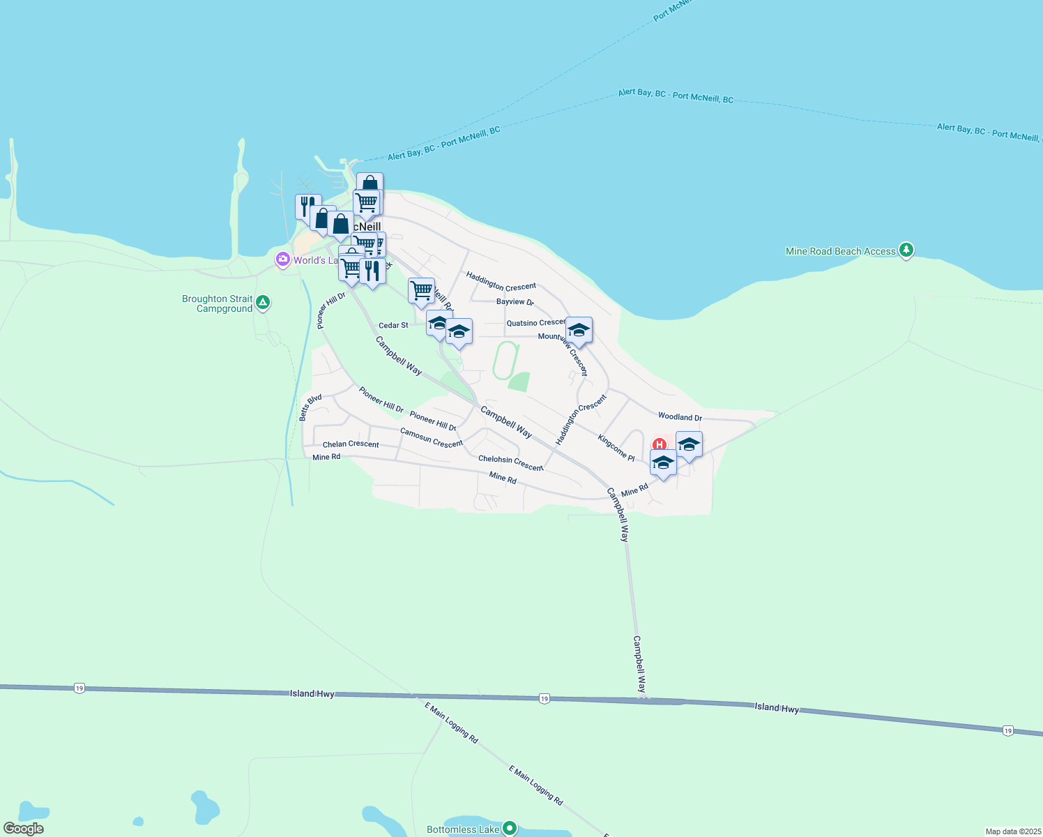 Port Alice BC - Walk Score