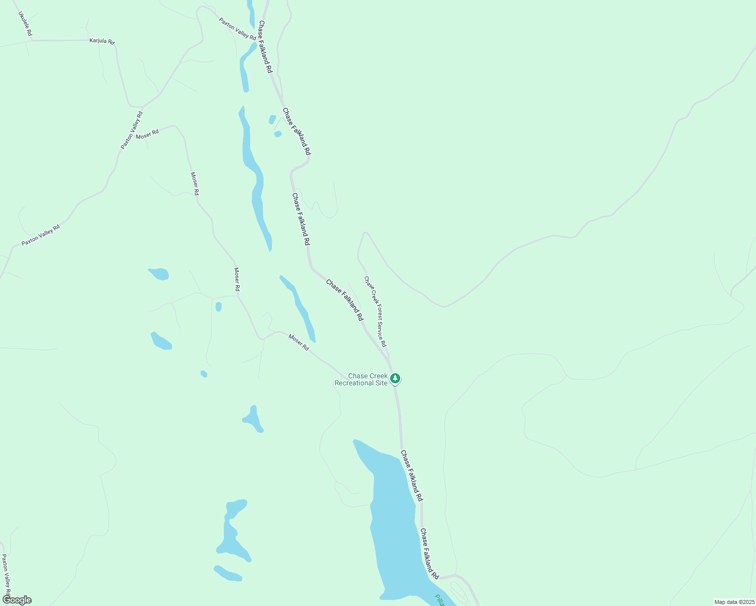 Chase Creek Forest Service Road, Pritchard BC - Walk Score