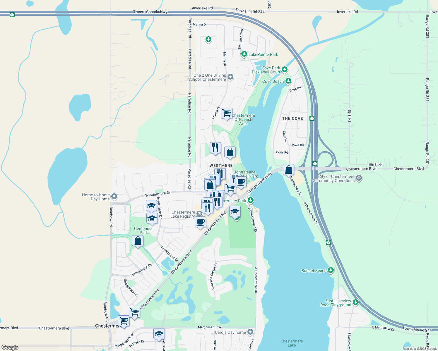 300 Marina Drive, Chestermere AB - Walk Score