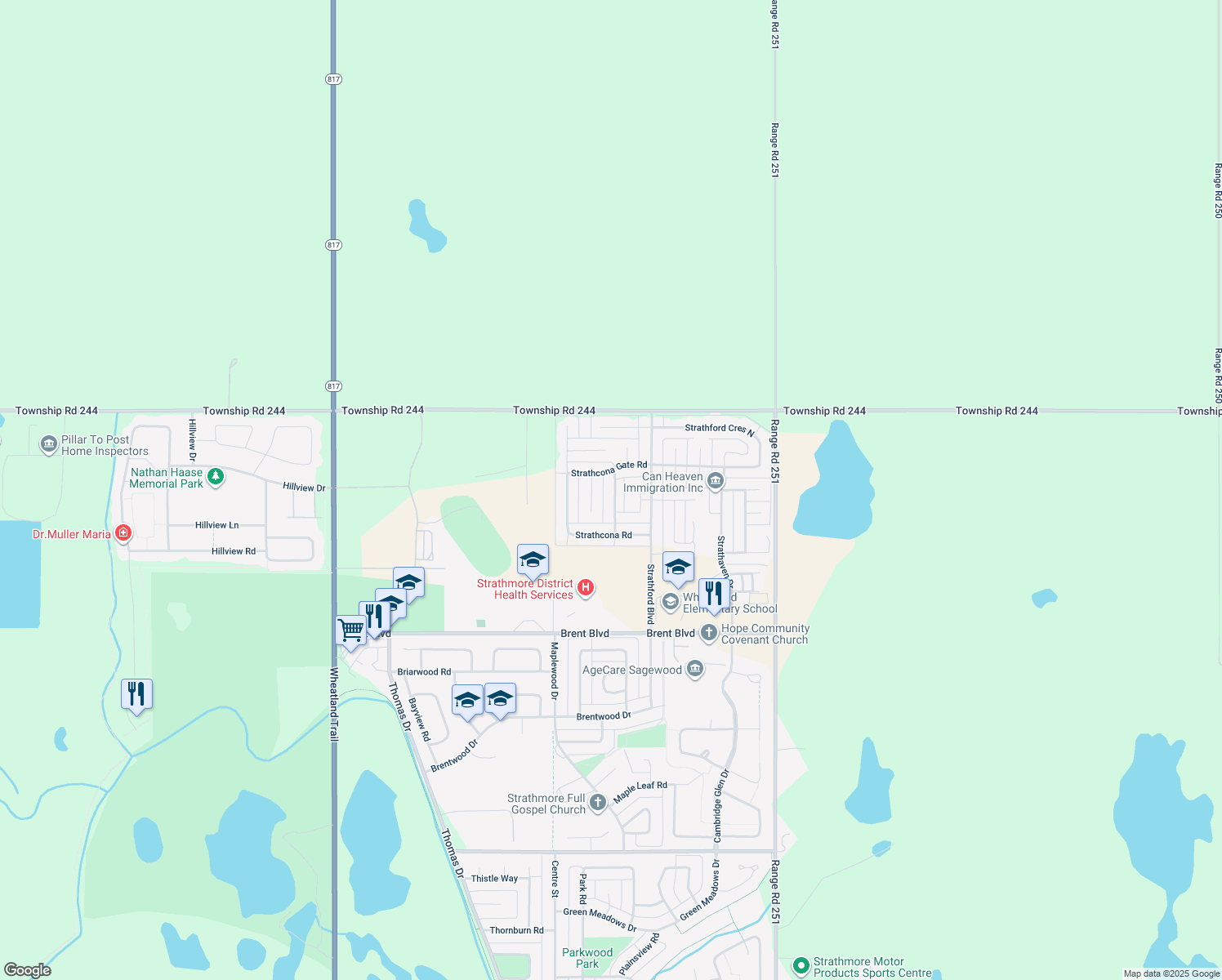 1433 Strathcona Way, Strathmore AB - Walk Score
