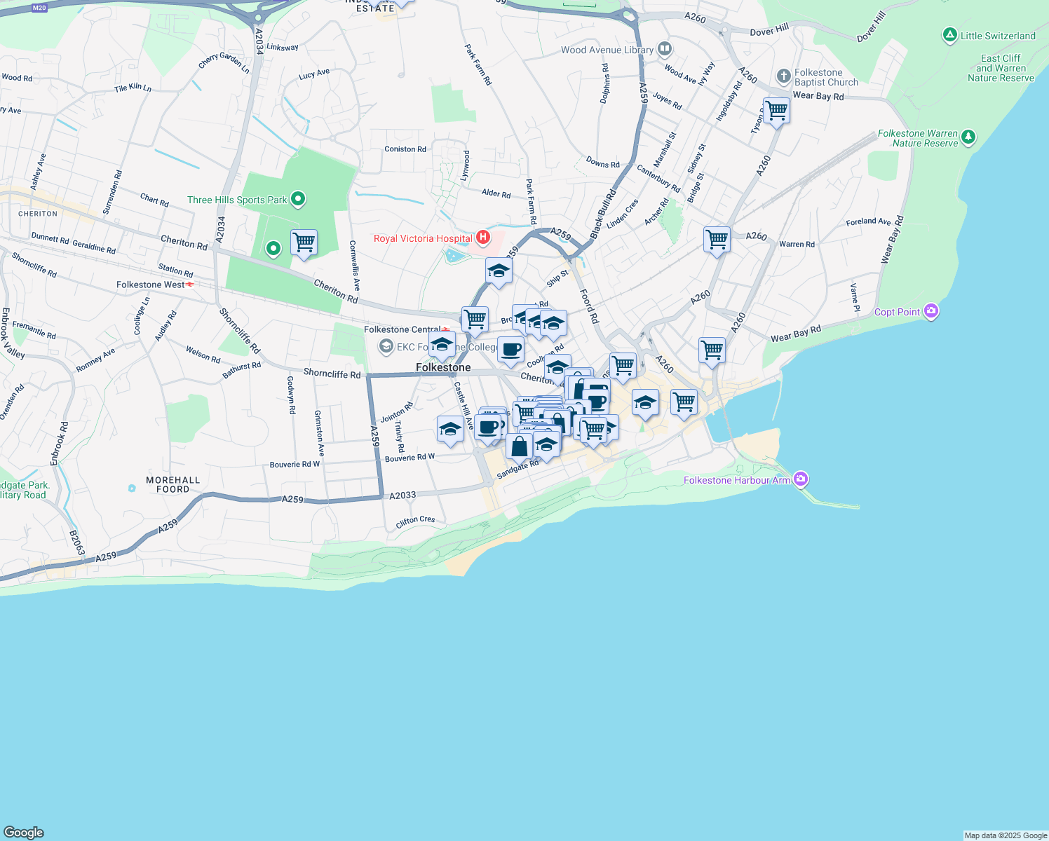 Cheriton Gardens, Kent England - Walk Score