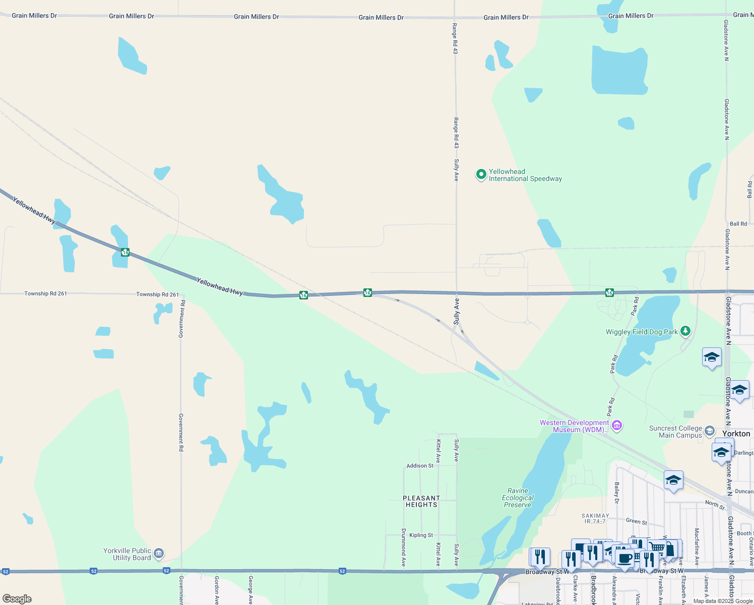 Yorkton Saskatchewan Map