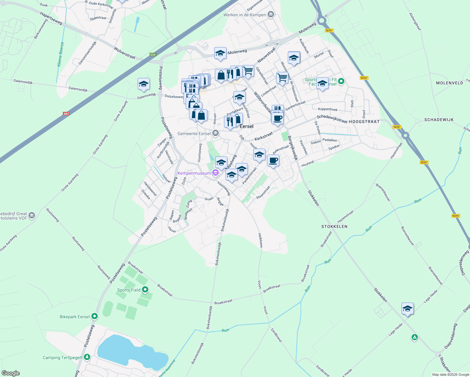 40 Pankenstraat, Eersel NB - Walk Score