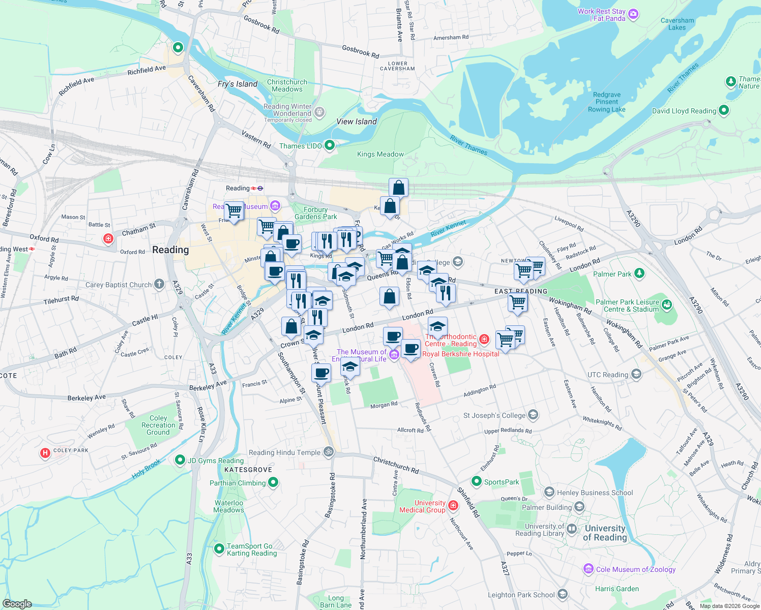 Watlington Street, Reading England - Walk Score