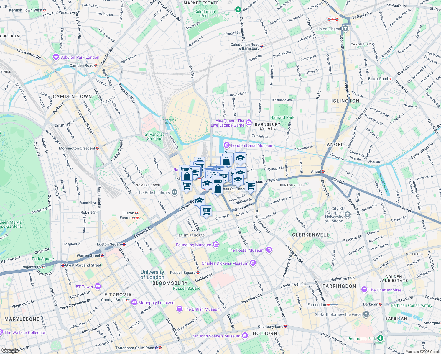 21 Caledonian Road, Greater London England - Walk Score
