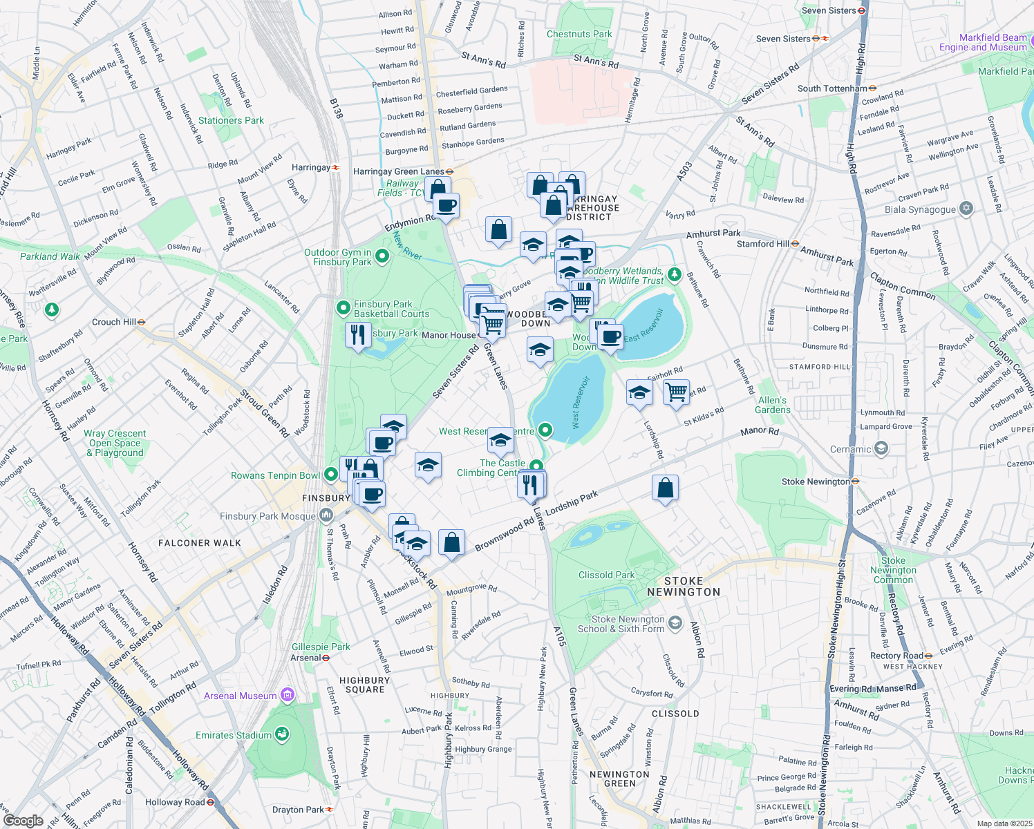 Green Lanes, Greater London England - Walk Score