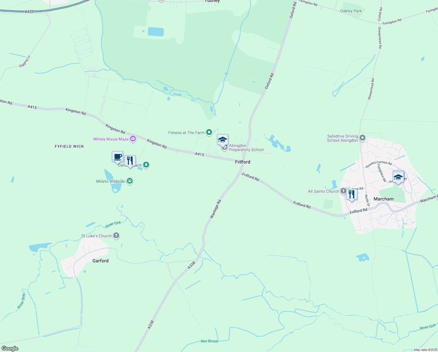 Wantage Road, Oxfordshire England - Walk Score