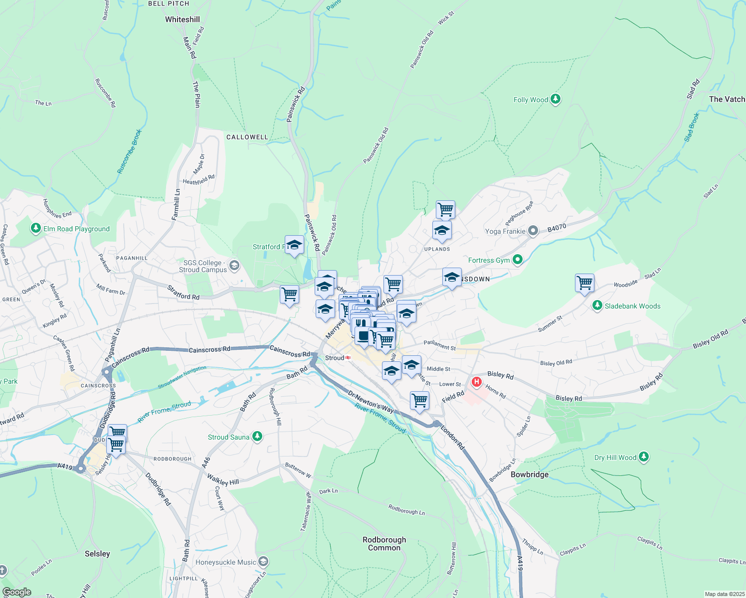 Slad Road, Gloucestershire England - Walk Score