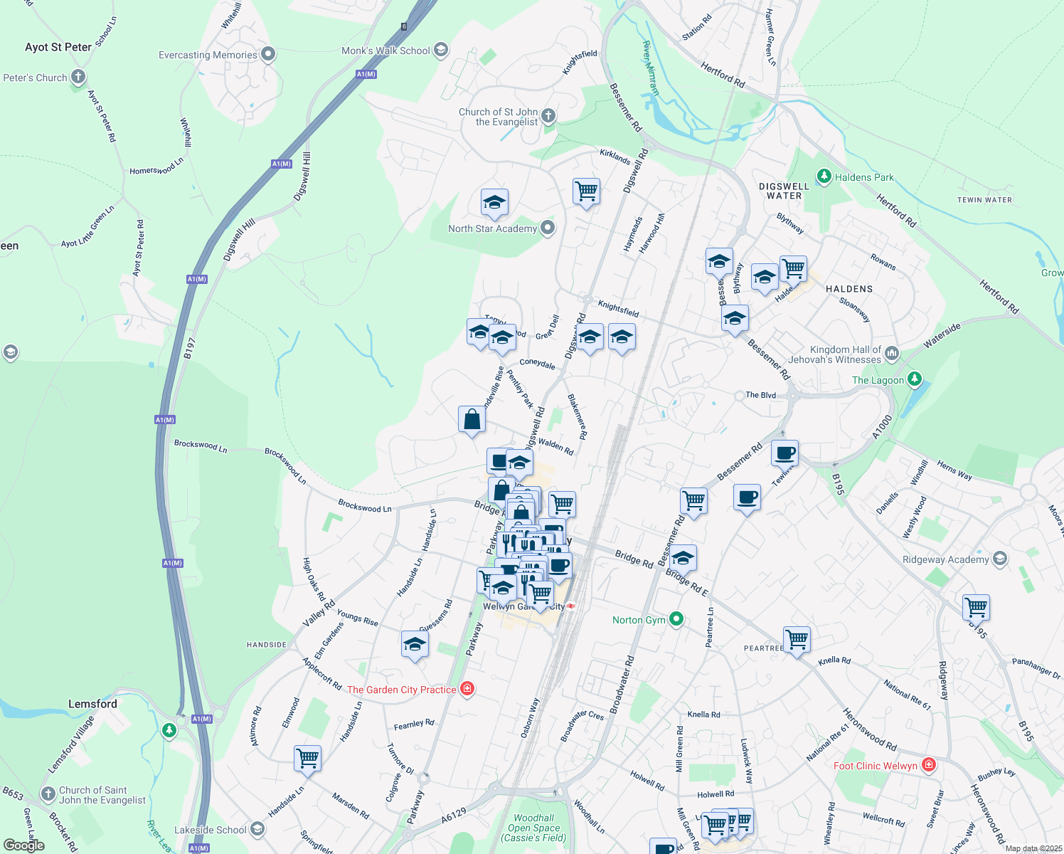 Digswell Road, Hertfordshire England - Walk Score
