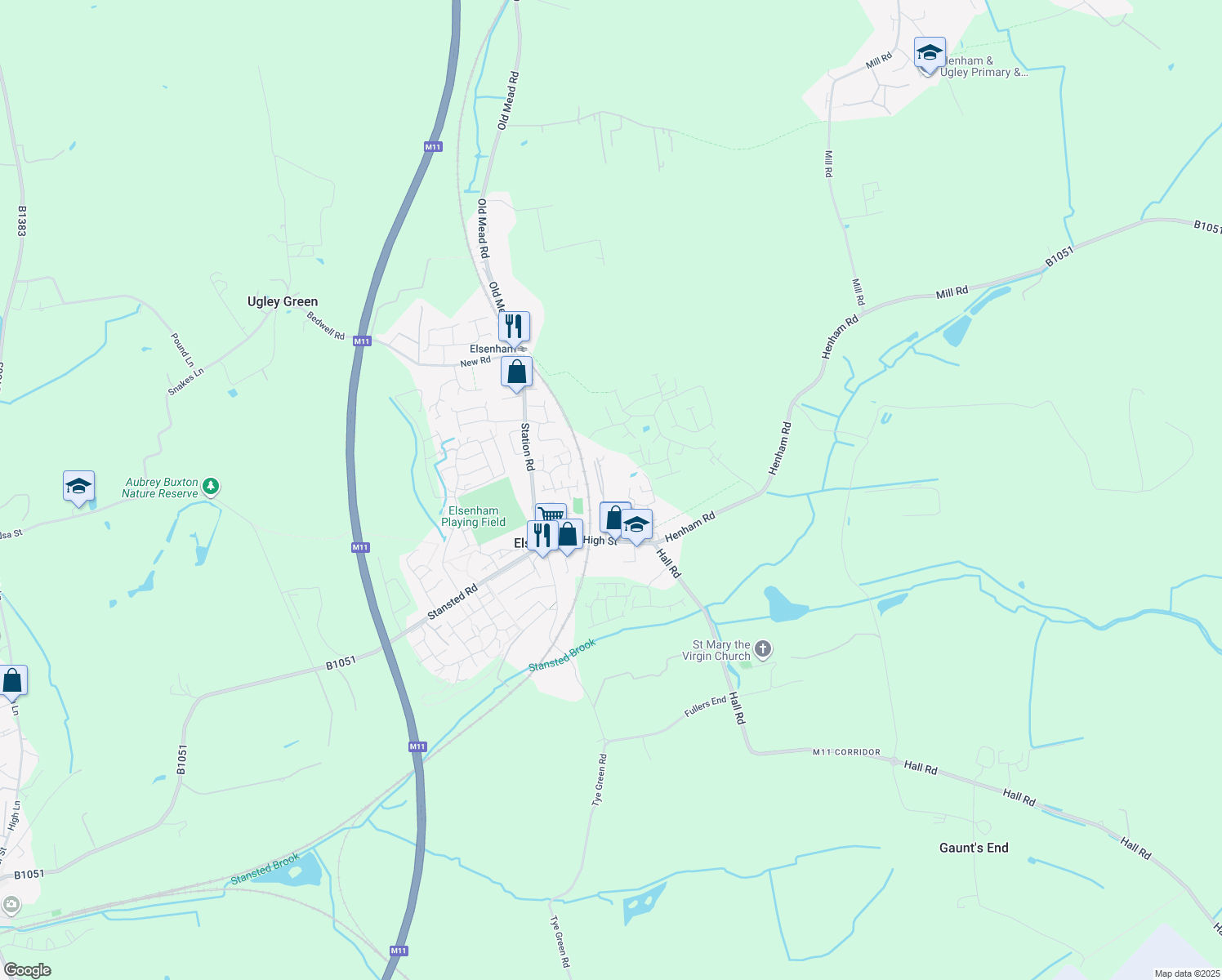 Park Road, Elsenham England - Walk Score