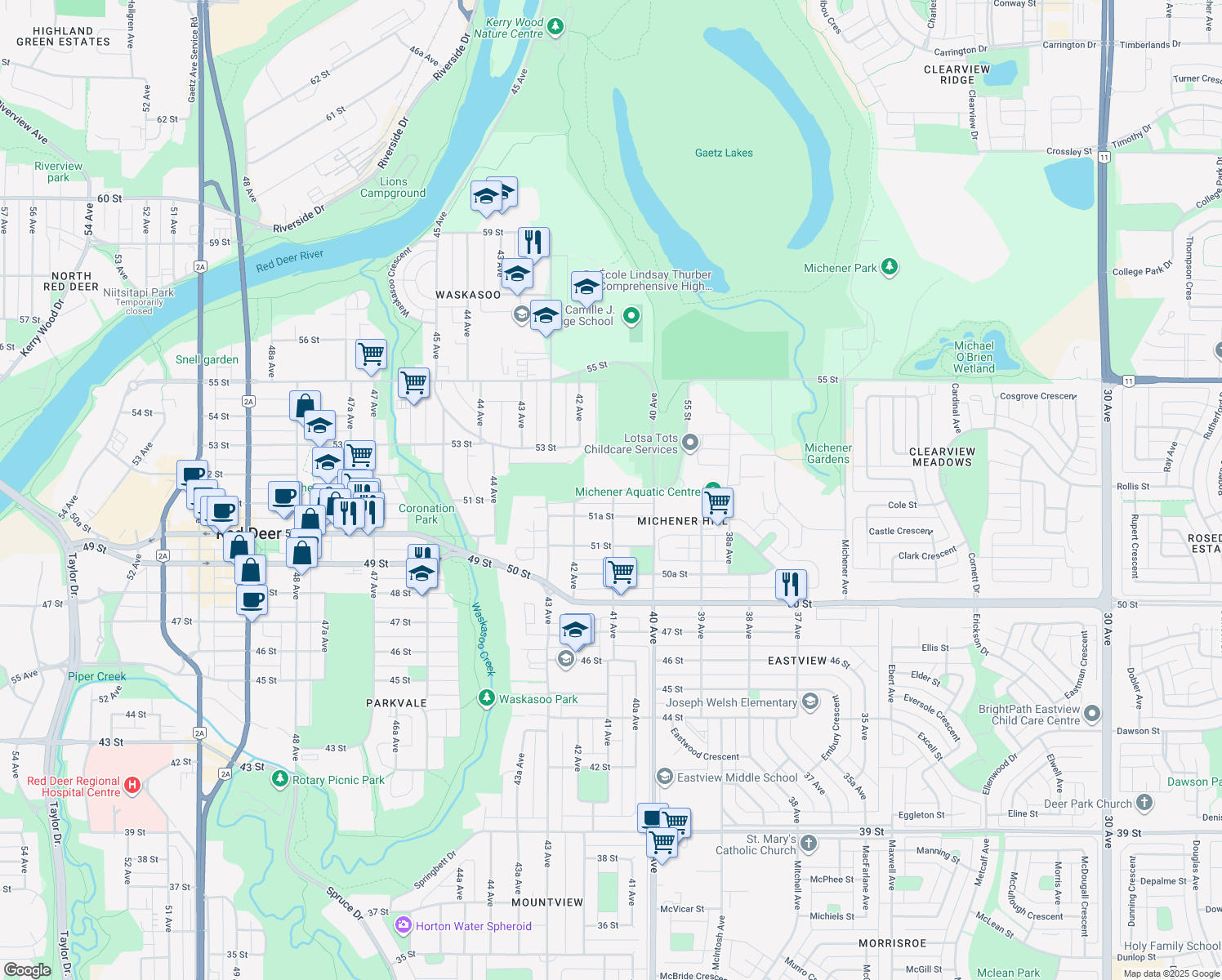 4102 52 Street, Red Deer AB - Walk Score