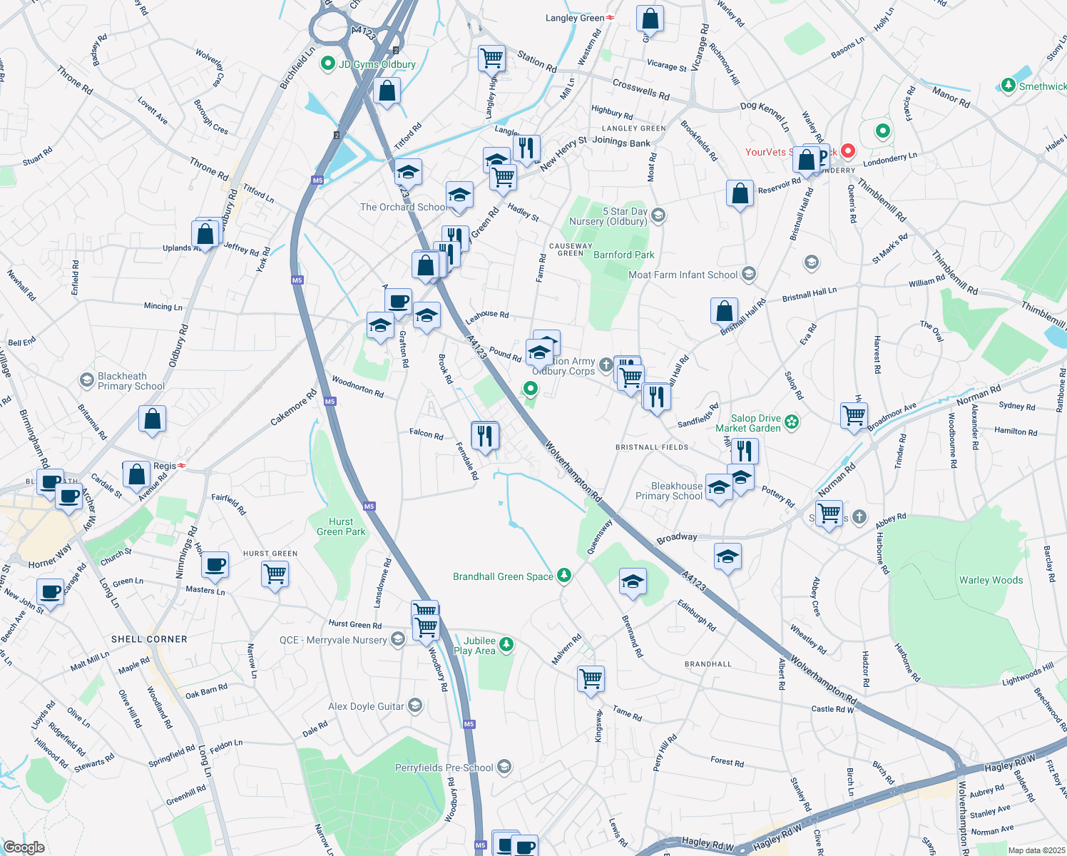 Wolverhampton Road, West Midlands England - Walk Score